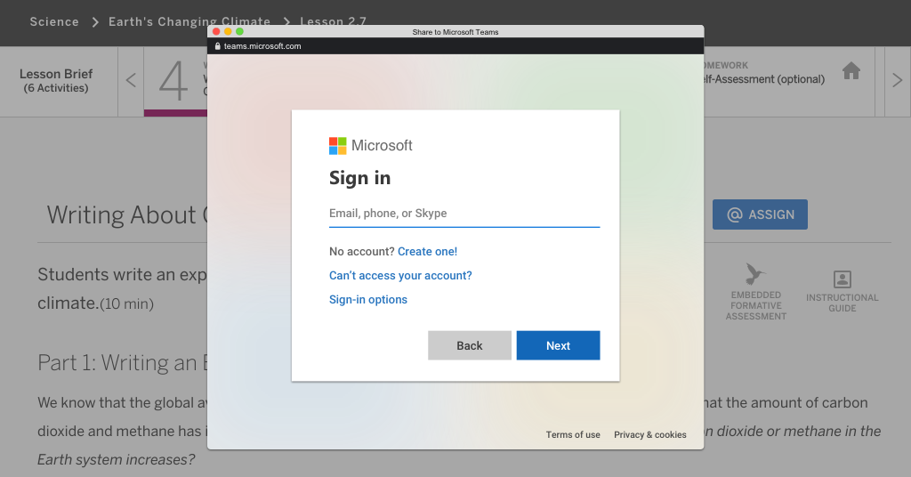 Assigning your 6–8 students Amplify Science activities