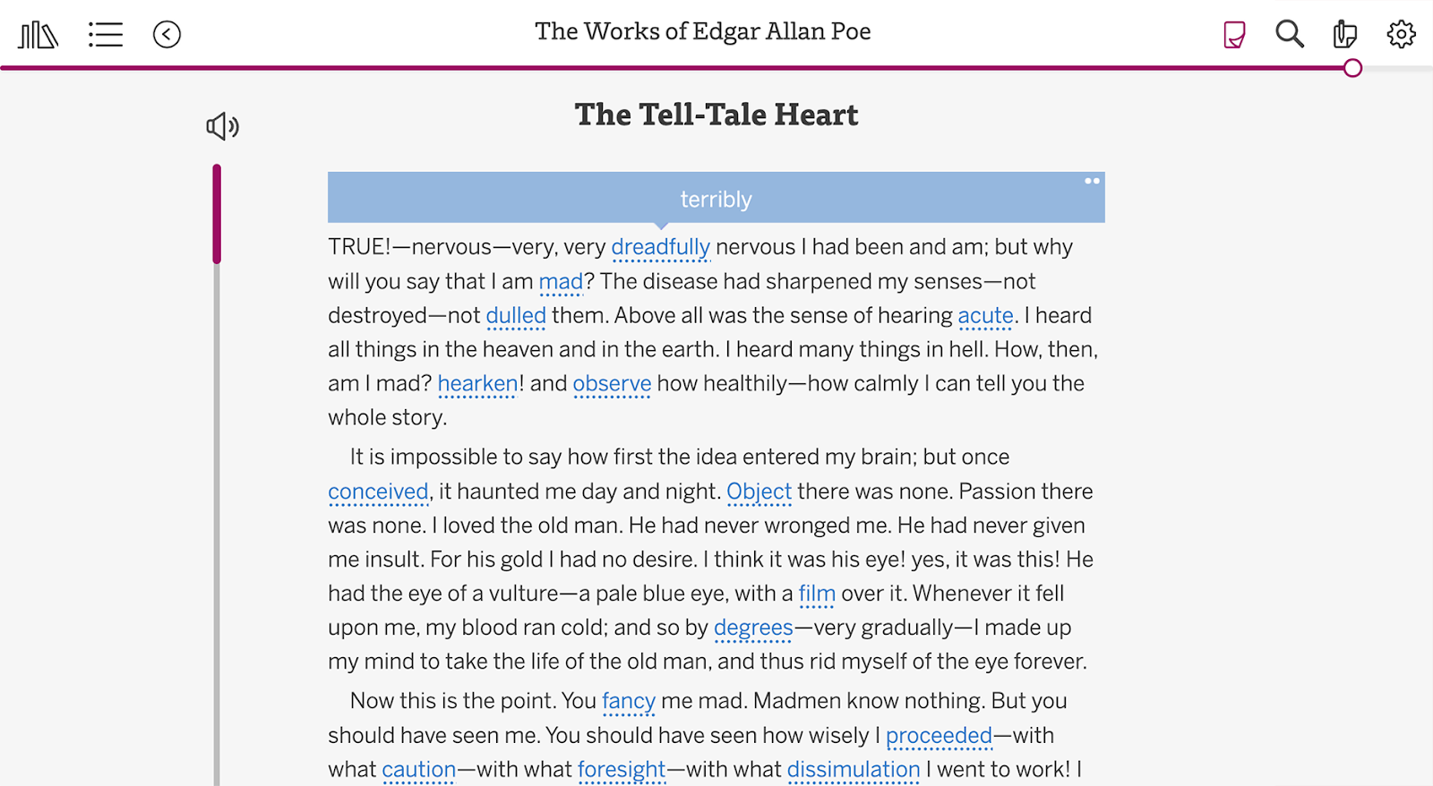 Amplify ELA: Vocabulary resources