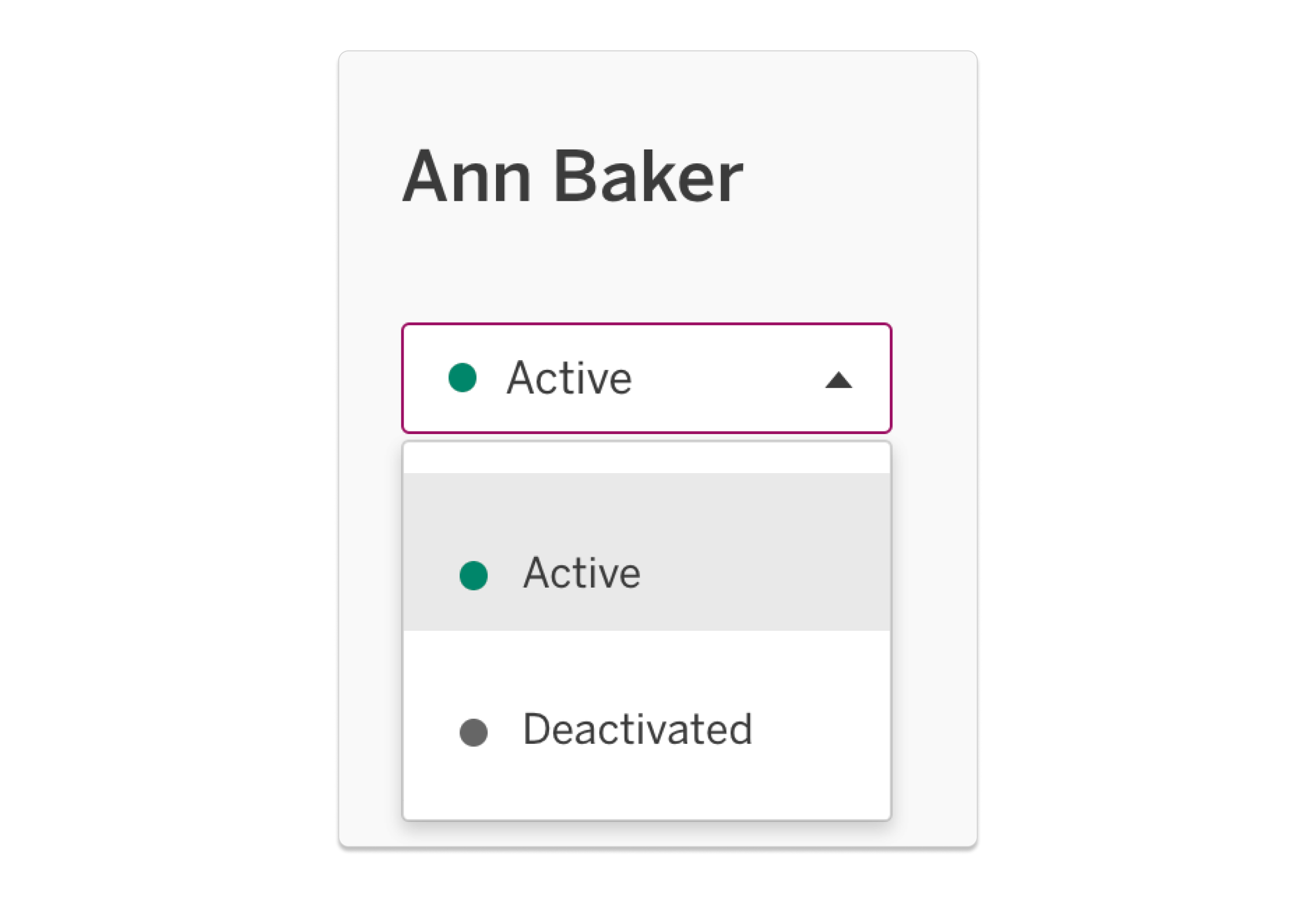 Admin Portal: Staff profiles