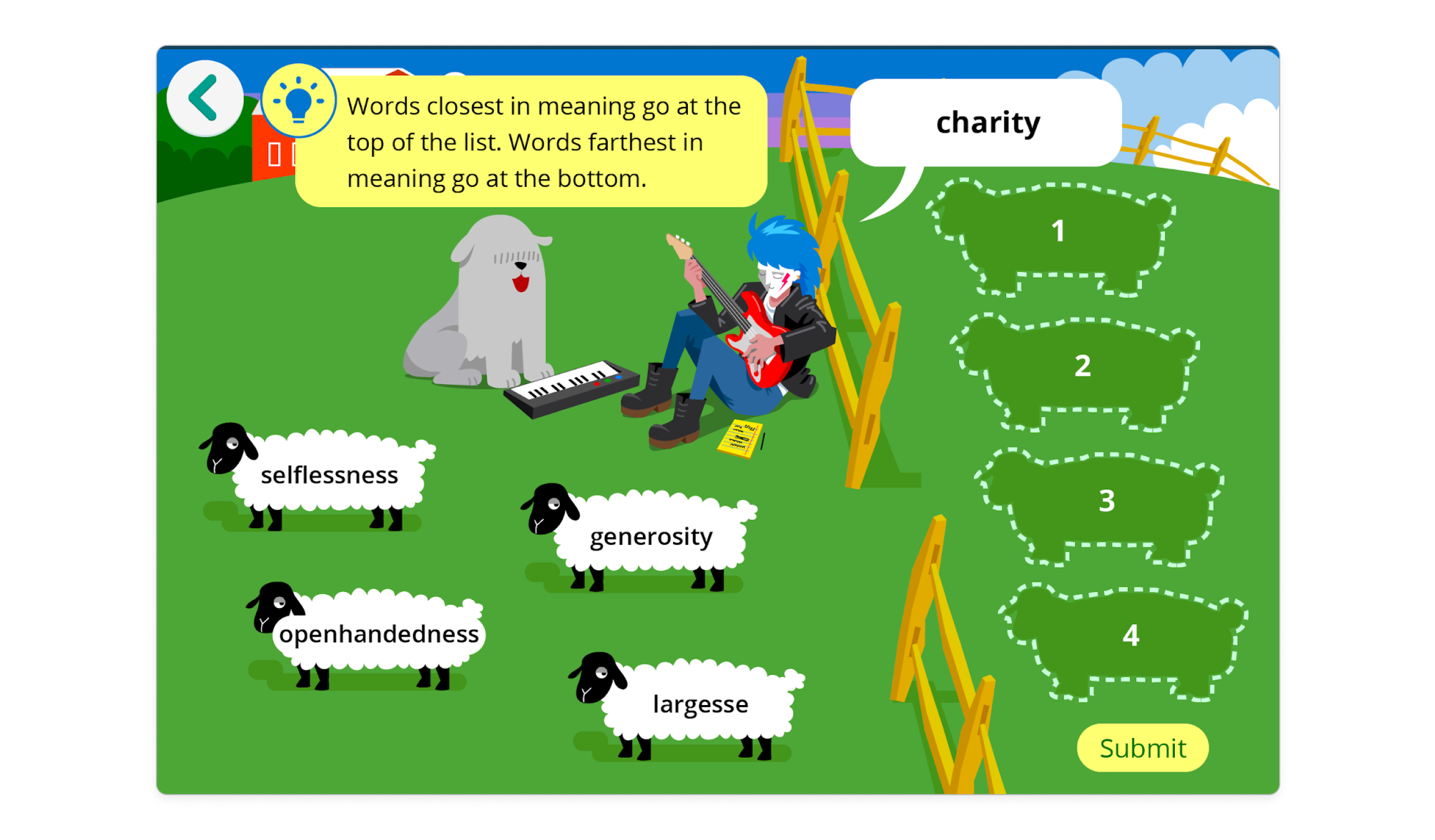Amplify ELA: Vocab App