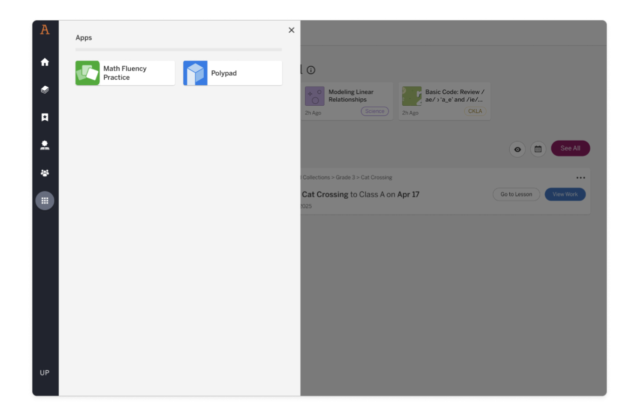Math Fluency Practice: Viewing student progress