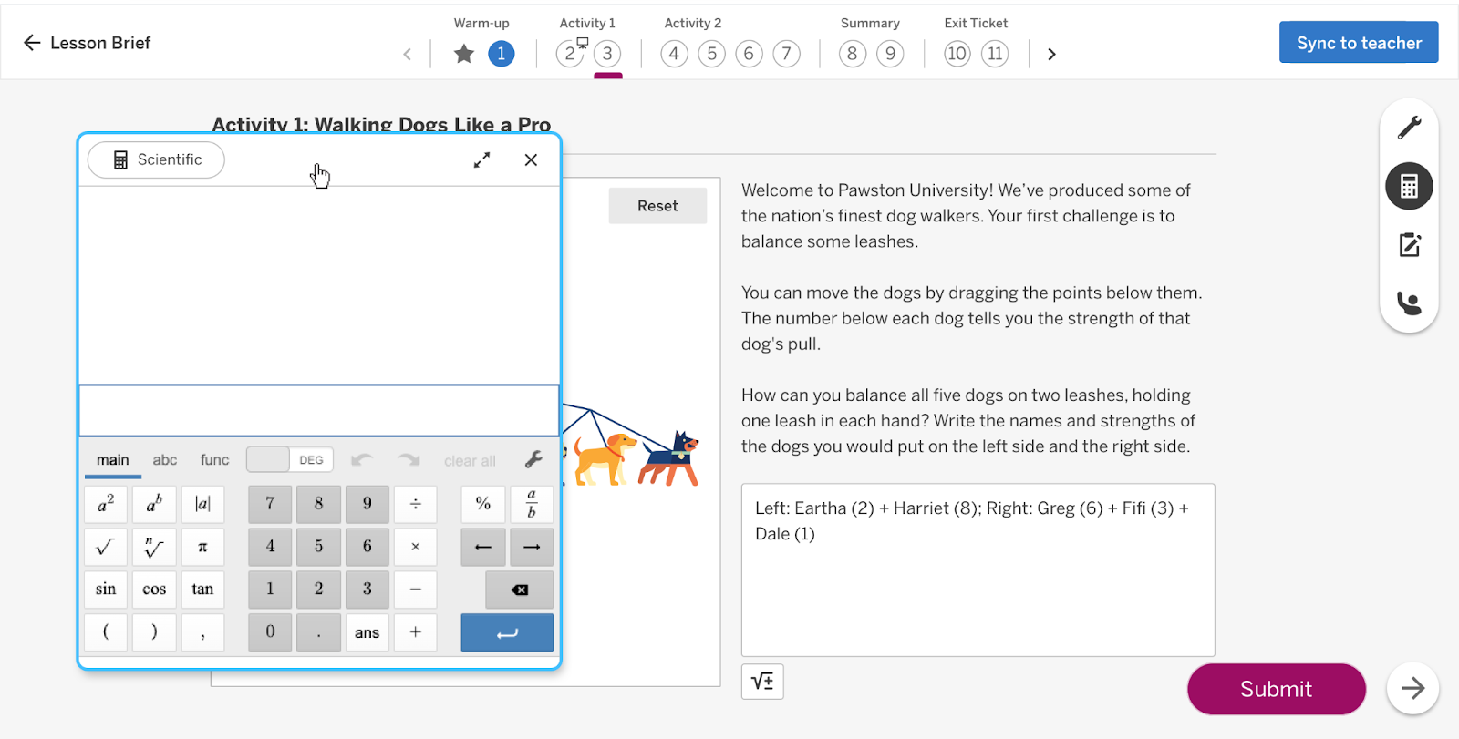 Amplify Math: Digital supports