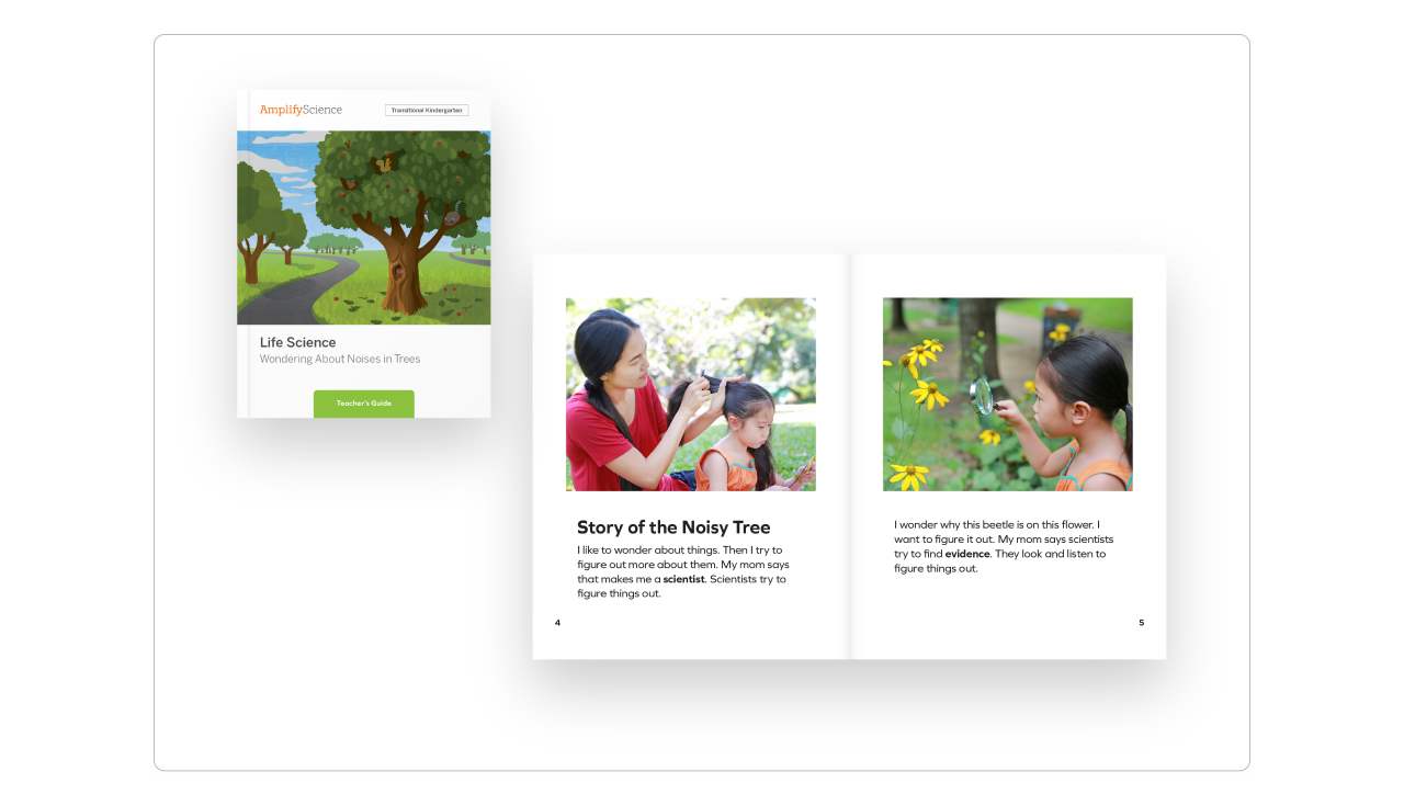Amplify Science Transitional Kindergarten