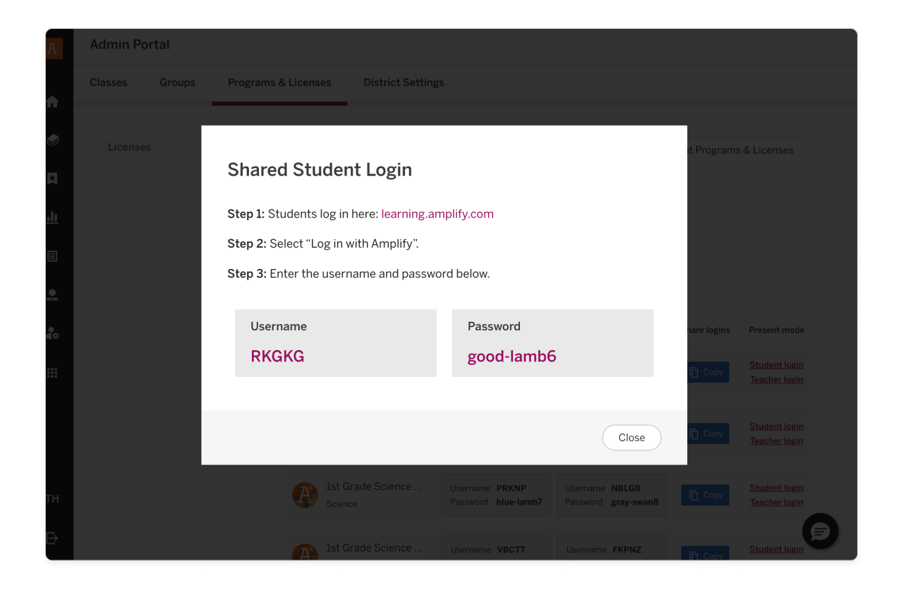 Amplify Science 6–8: How to preview the student experience