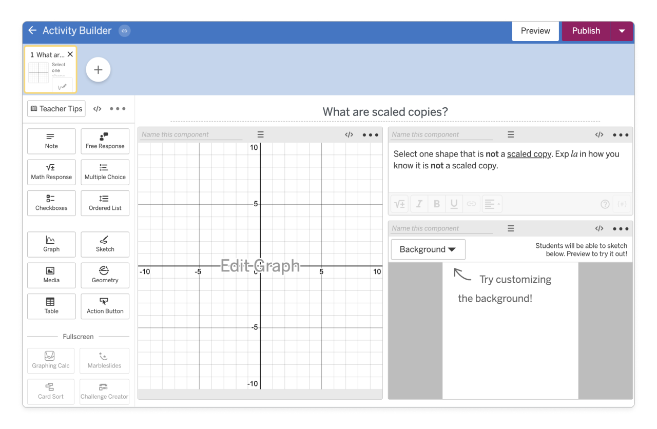 Amplify Classroom: Getting started with Activity Builder